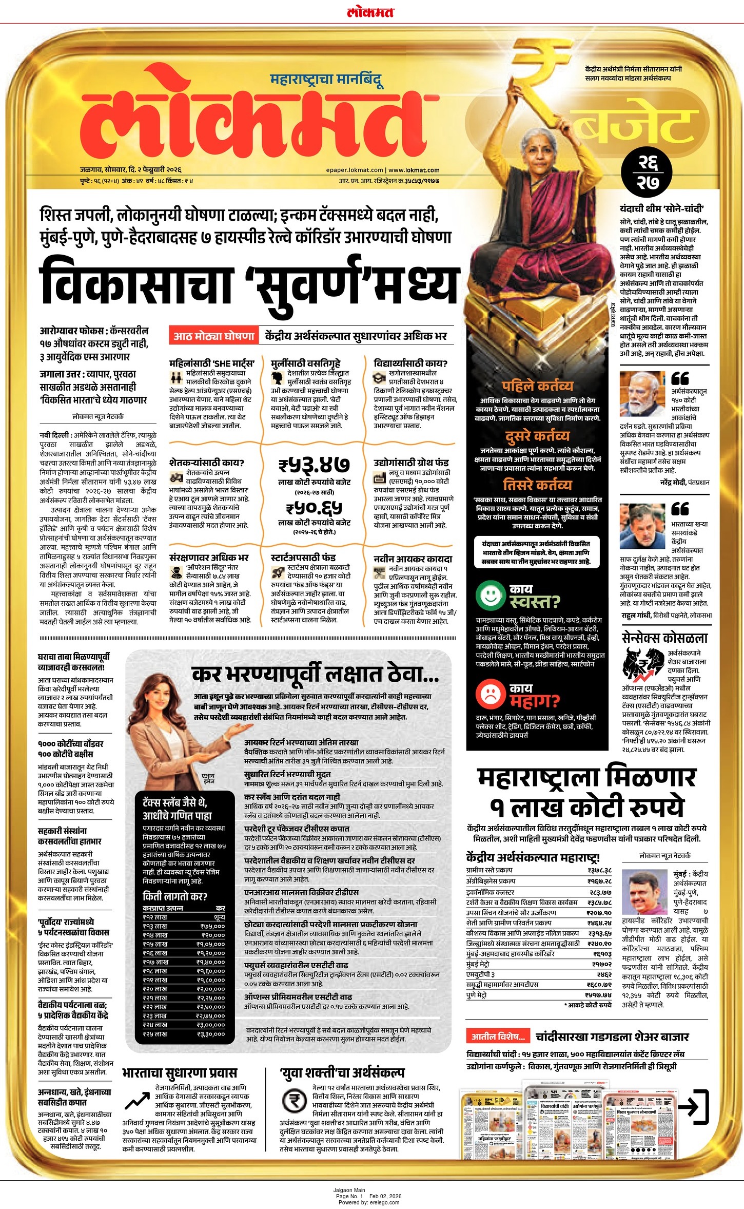 Lokmat ePaper: Marathi News Paper | Online English, Hindi & Marathi ...